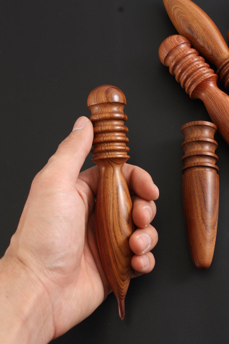 1 Piece Wooden Burnisher Leather Tool Pick Size - Etsy