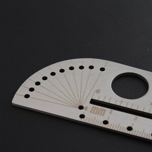 Stainless Steel Ruler Multifunction 26.3cm - Etsy