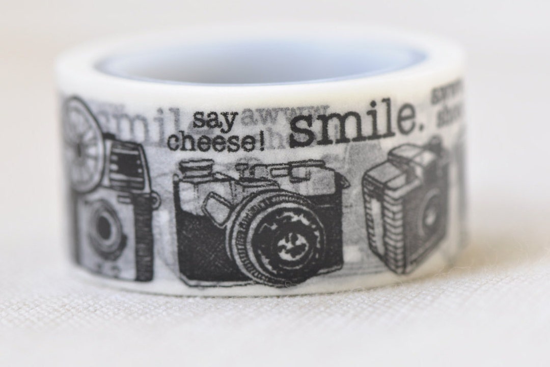 Retro Wide Washi Vintage Camera Masking Tape 20mm X 5M No.12089 - Etsy