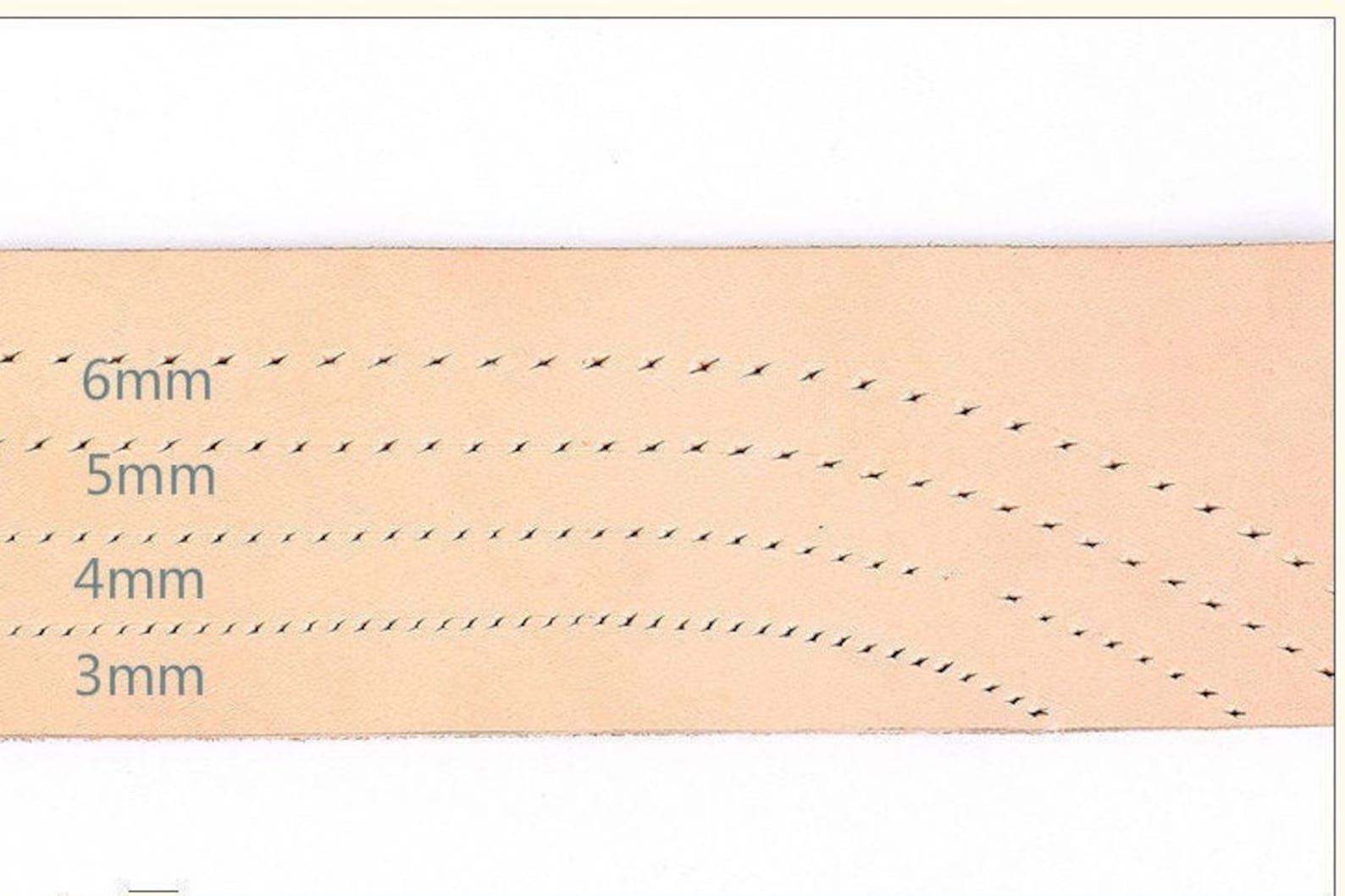 3mm/4mm/5mm/6mm Leather Stitching Prong Chisel 1/2/4/6 Prongs - Etsy