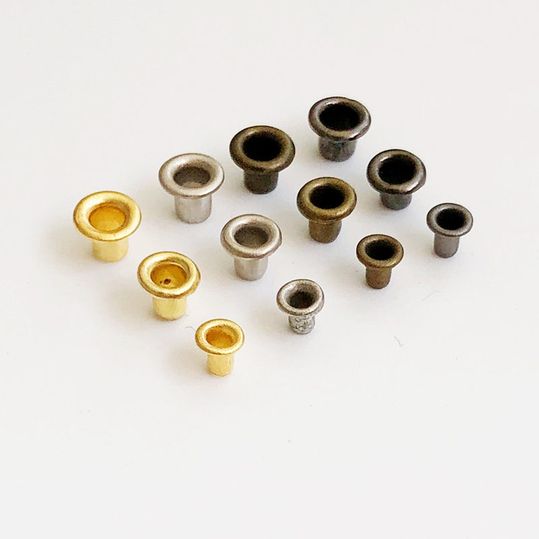 Small Size Eyelet Come With Tool Leather Craft Repair Grommet 1.5mm/2mm ...