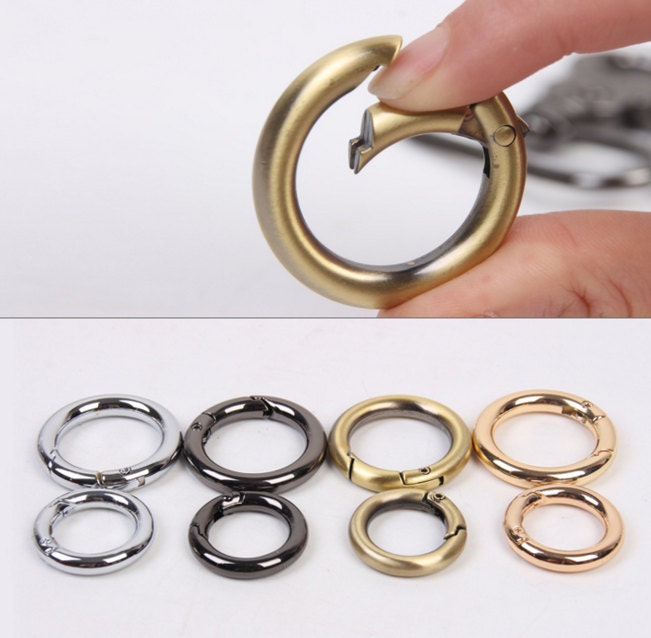 1 Pc round Ring Gate Oval Spring Snap Hooks Gate Ring 20mm | Etsy