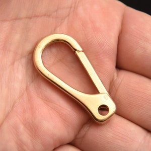Brass Key Rings Unique Key Ring 42mm X 19mm - Etsy