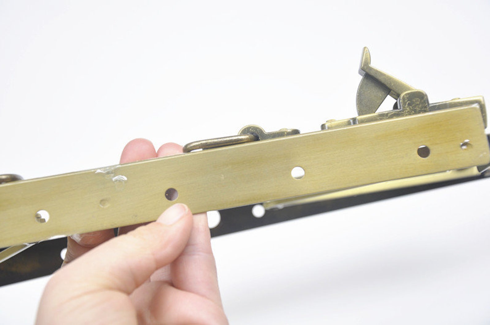 Doctor Bag Purse Frame With Screws Brushed Brass Metal Closure Purse ...