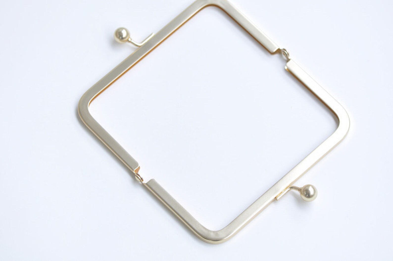 6" Matte Gold Purse Frame Glue-in Style 15cm X 8.5cm ( 6" X 3 1/3") - Etsy