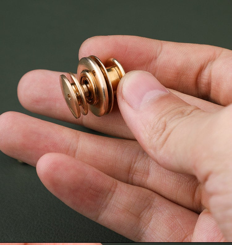 1 Piece Brass Snap Button Fasteners for Purse - Etsy