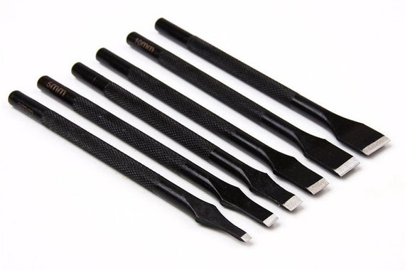 Leather Flat Punch Chisel Making Slots in Leather | Etsy