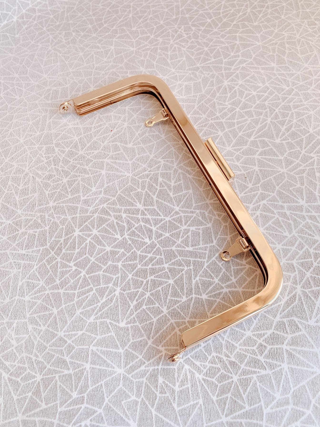 18 X 7.5cm ( 7" X 3" ) Light Gold Purse Frame Handle Purse Frame - Etsy