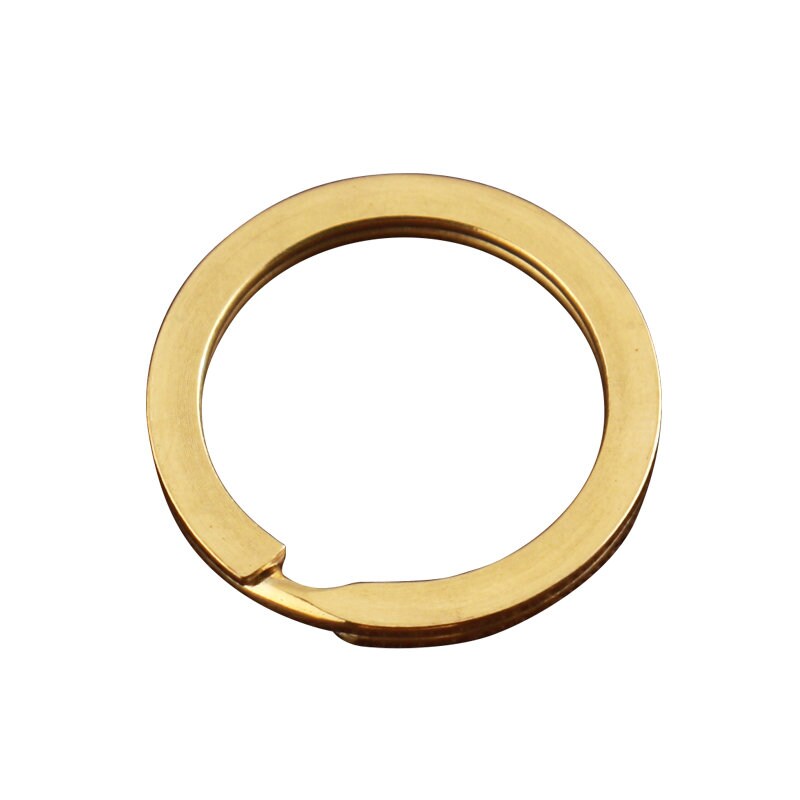 5pcs Solid Brass Split Key Rings Outer Size - Etsy