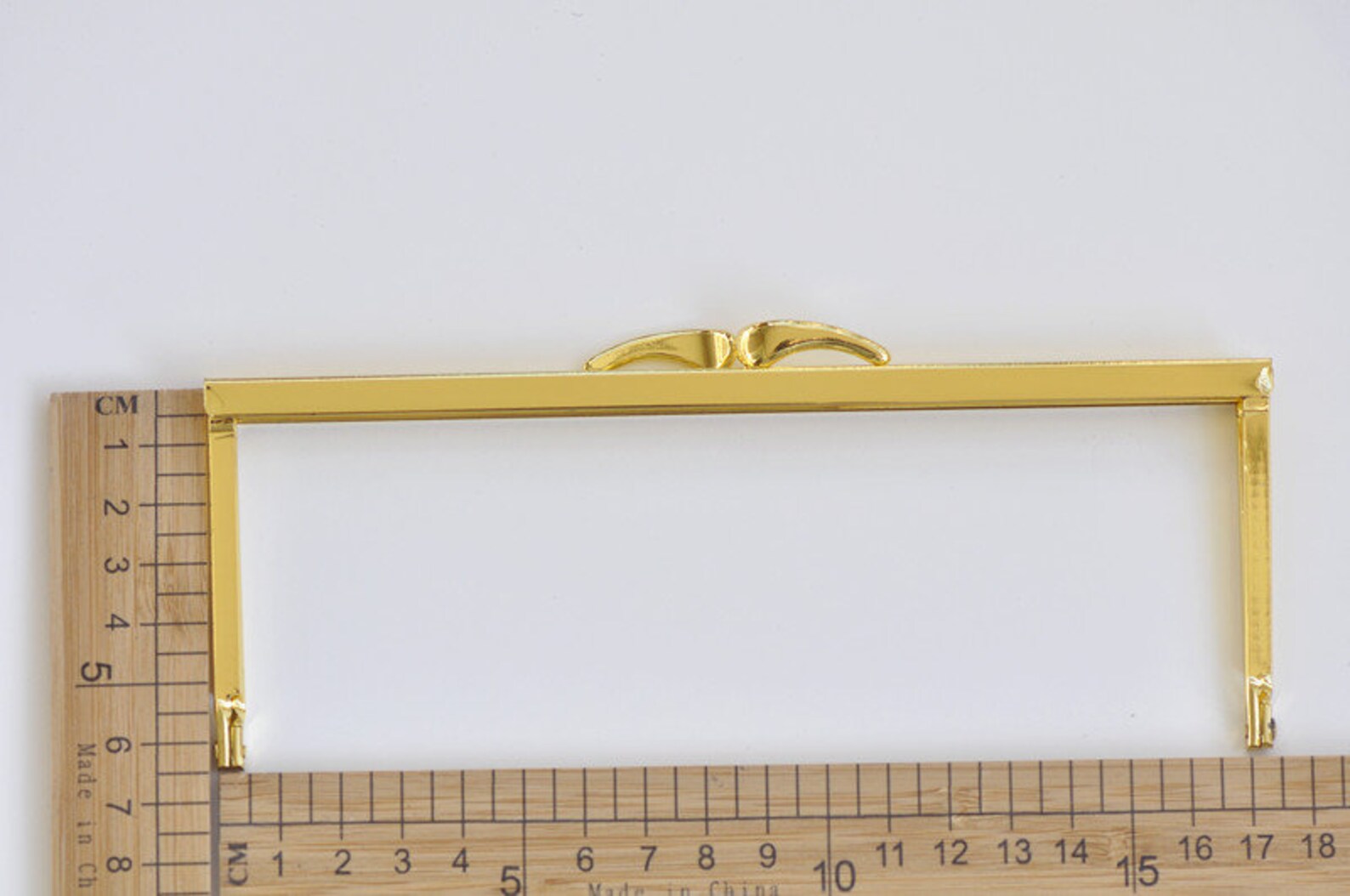 17cm Gold Purse Frame Clutch Purse Frame Bag Hanger 17.5 X - Etsy