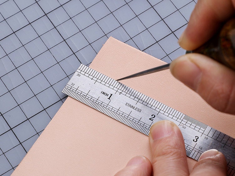 1 Piece Wood Handle Awl Leather Tool 11cm | Etsy