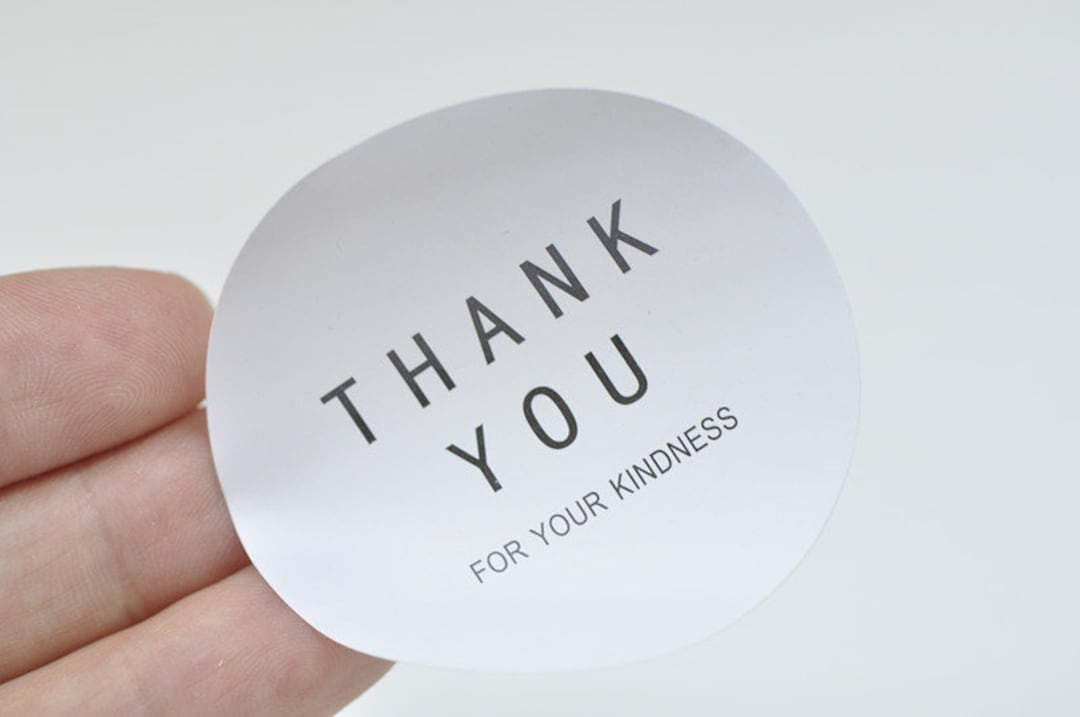 100pcs Thank You Stickers | Thank You Cards | Business Stickers - Etsy