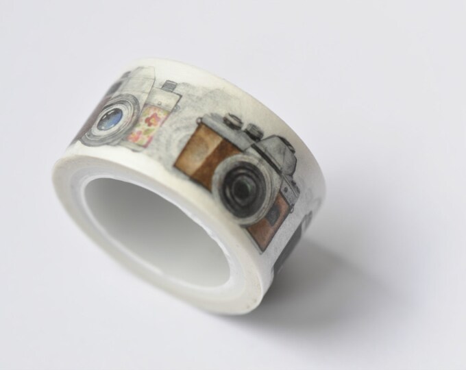Vintage Camera Washi Tape /masking Tape 20mm Wide X 5M Long No.12085 - Etsy