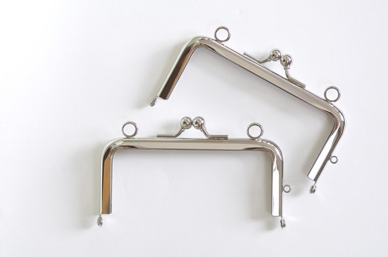 11cm 4 Purse Frame Silver Clasp Frame 11cmx5cm - Etsy