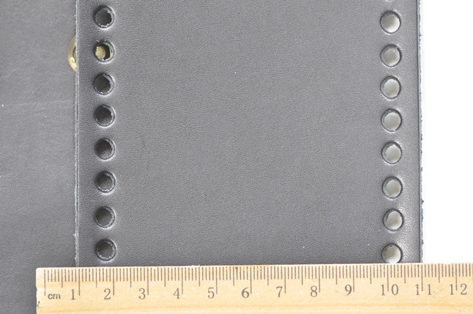 Leather Bag Bottom With Rivets Sewing Bag Base 30cm X 10cm | Etsy