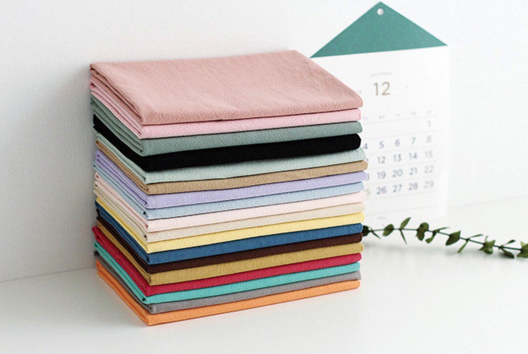 Pure Cotton Lining Fabric Various Colors 50x70cm - Etsy