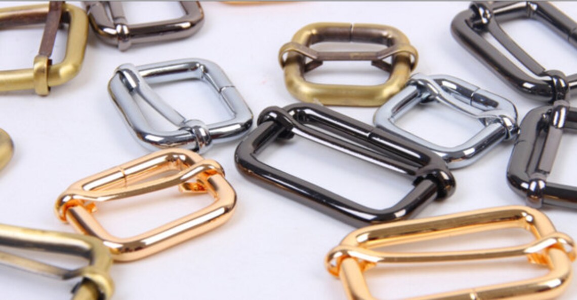 1 Pc Rectangle Buckles/ Square Buckles Strap Adjuster 20mm | Etsy