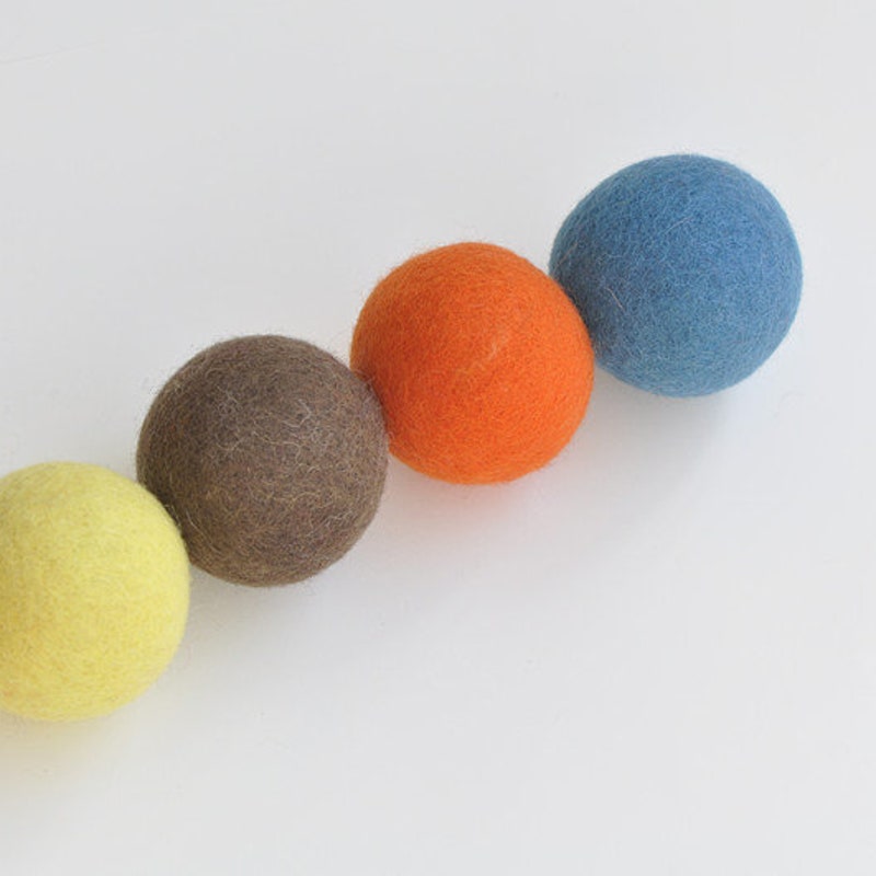 Needle Felted Balls - Etsy
