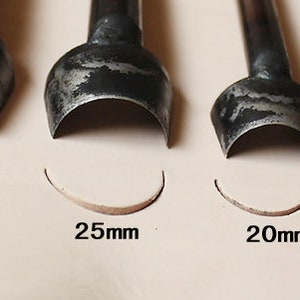 Half Round Punch Leather Hole Punch Leather Craft Essential Tool Pick ...