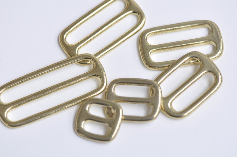 1 PC Brass Strap Adjuster Strap Slider Leatherworking Hardware - Etsy UK