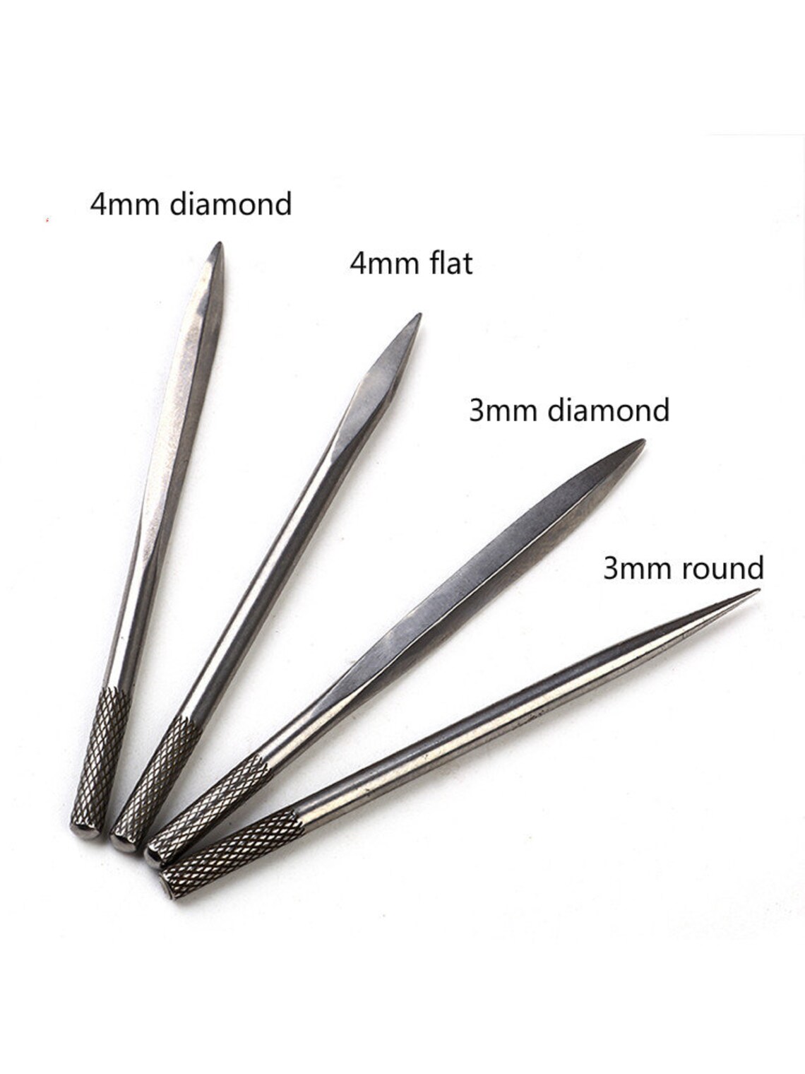 Wood Handle Awl Set/ 1 Wood Handle 4 Different Needles - Etsy