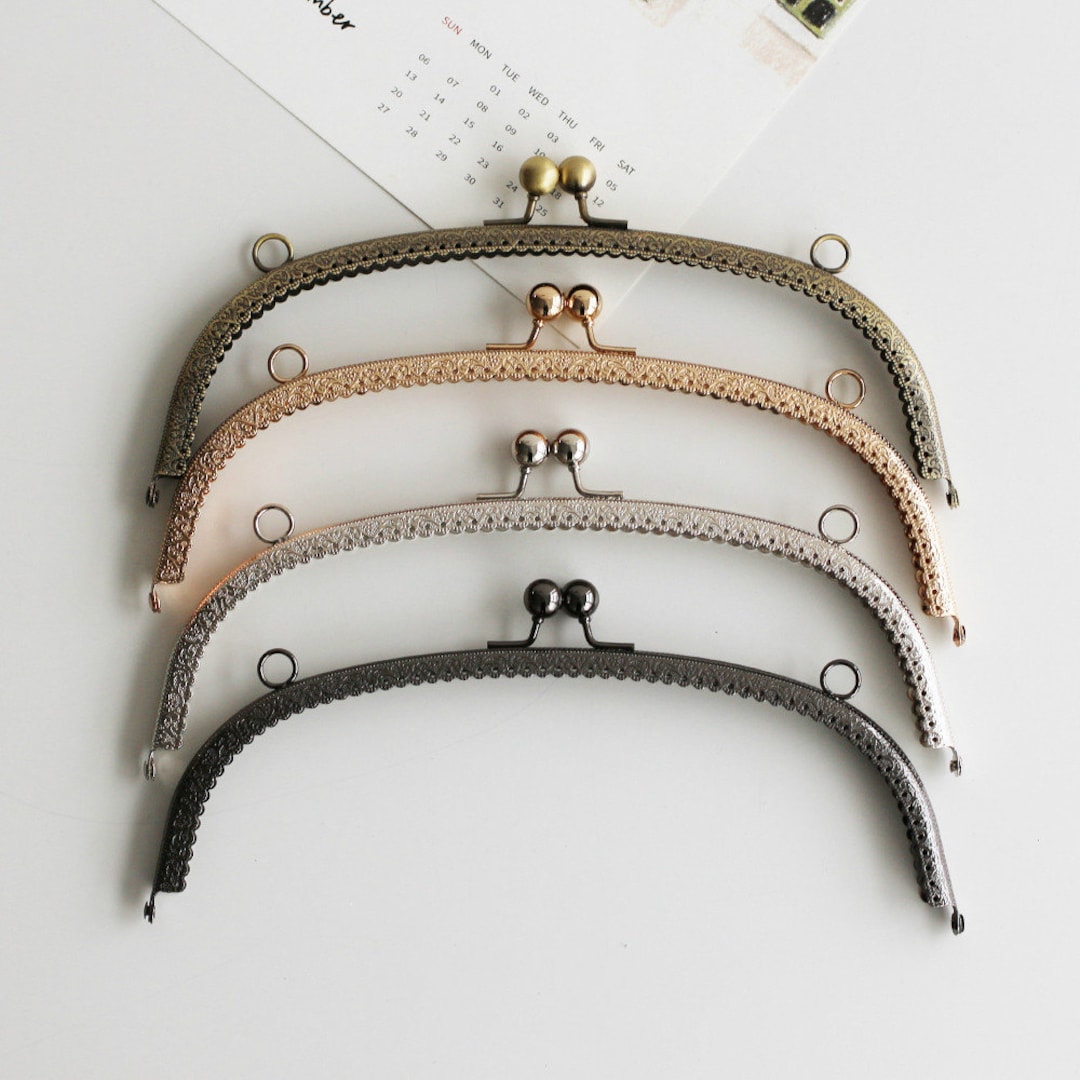 Retro Purse Frame Clutch Bag Purse Frame Sewing Bag Maker 25cm X 8cm ...