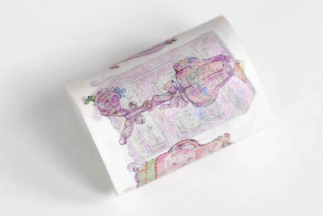 Cute Pink Washi Tape 50mm Wide X 3 Meters No.11018 - Etsy