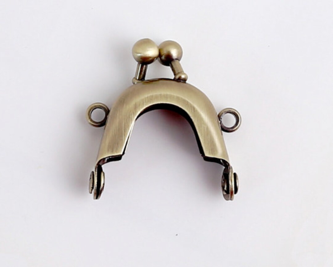 2.8cm Mini Purse Frame Small Purse Frame Glue-in Style 2.8cm X 2.5cm ...