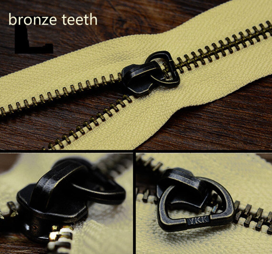 Handbag Zippers No.5 Beige/ Light Brown/ Dark Brown/ Black - Etsy