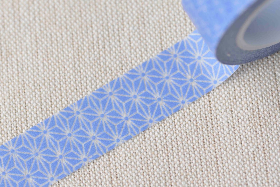 Blue Mosaic Tile Pattern Washi Tape 15mm X 10M Roll No.12840 - Etsy