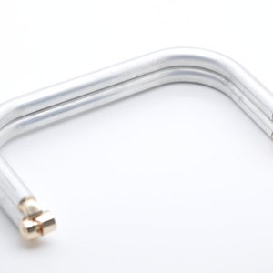 Doctor Bag Frame Aluminium Tube Purse Frame Bag Frame Hardware 15cm(6 ...