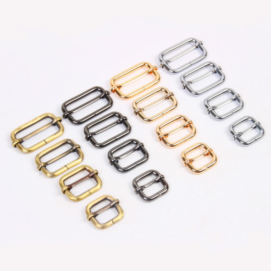 1 Pc Rectangle Buckles/ Square Buckles Strap Adjuster 20mm | Etsy