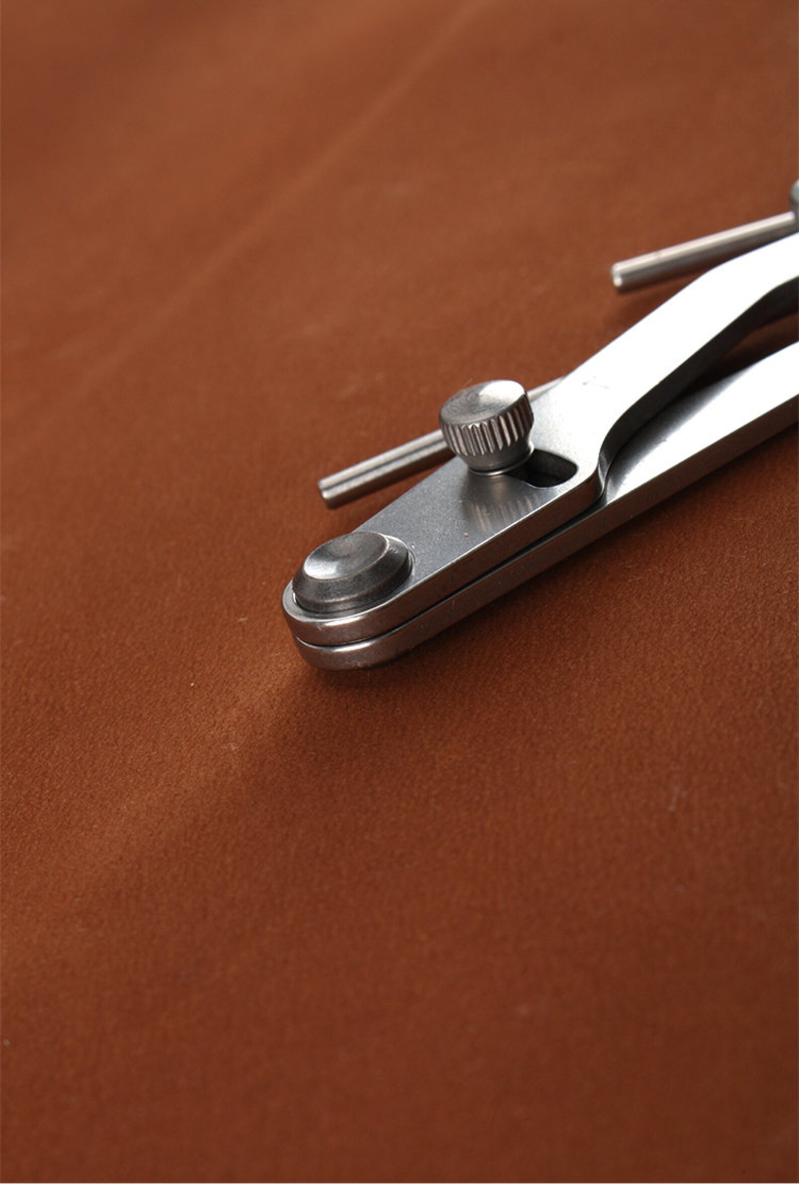 Steel Leather Compass, Spring Wing Divider/scriber 110mm - Etsy