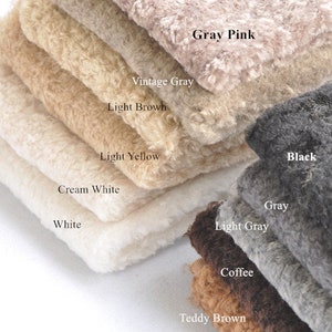 Teddy Bears Fabric Soft Fabric for Toy Stuffed Animal Making - Etsy