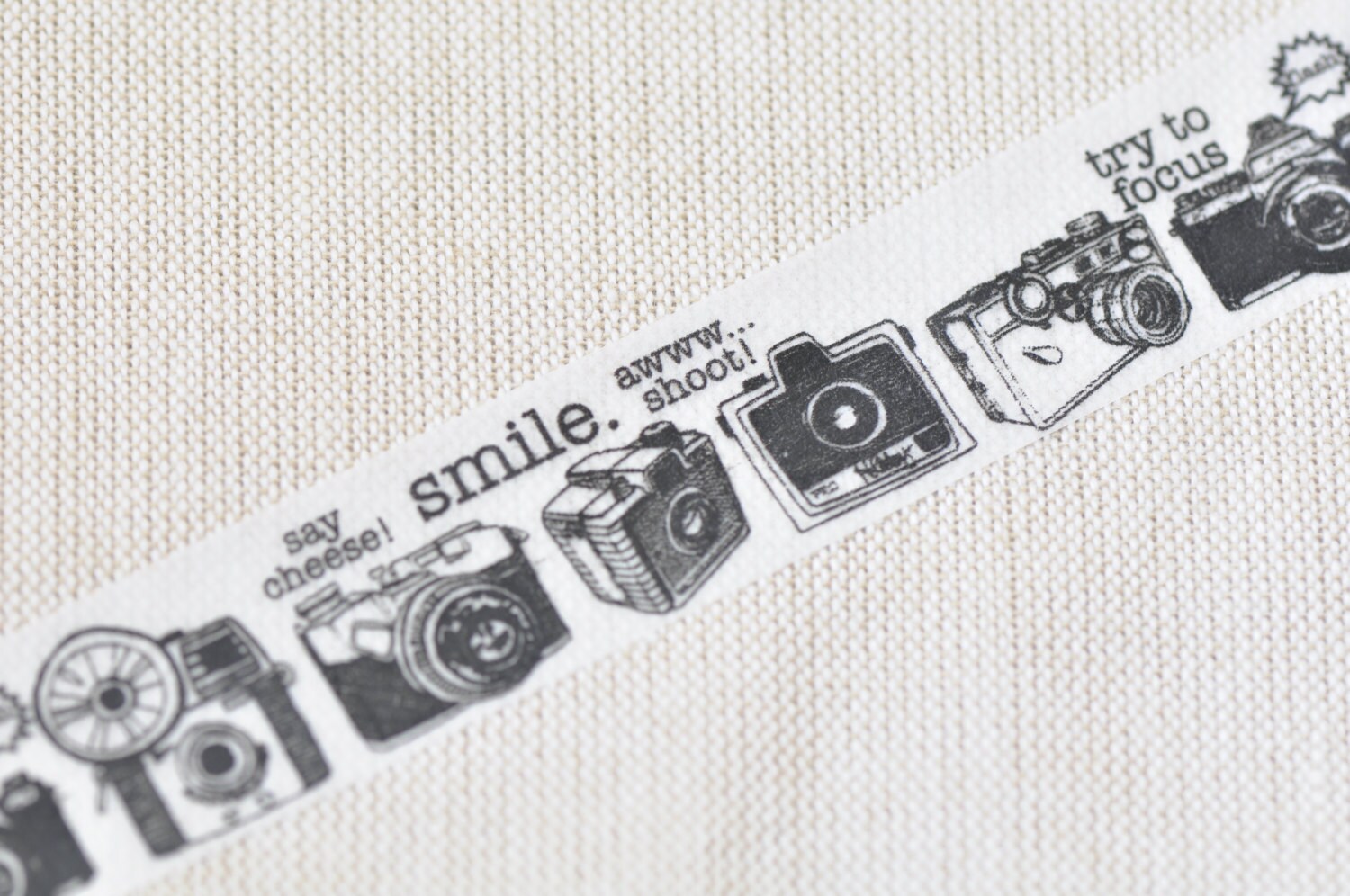 Retro Wide Washi Vintage Camera Masking Tape 20mm X 5M No.12089 - Etsy