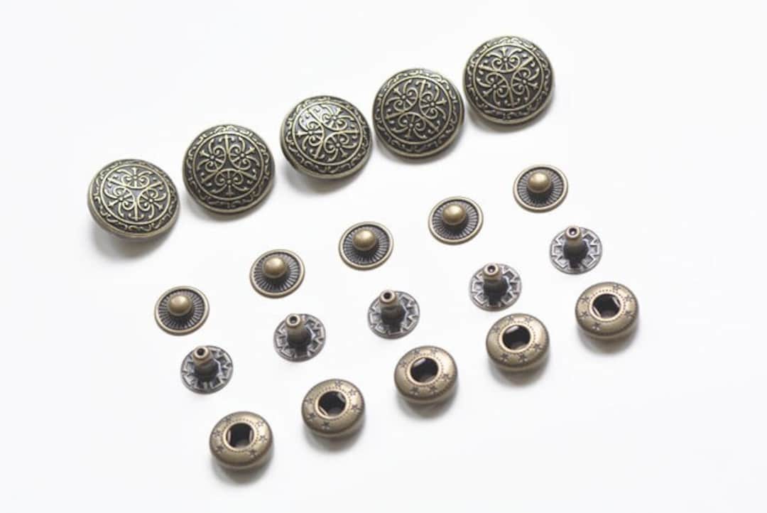 Snap Button,fasteners for Purse, Button for Leather 5 Sets A Pack Pick ...