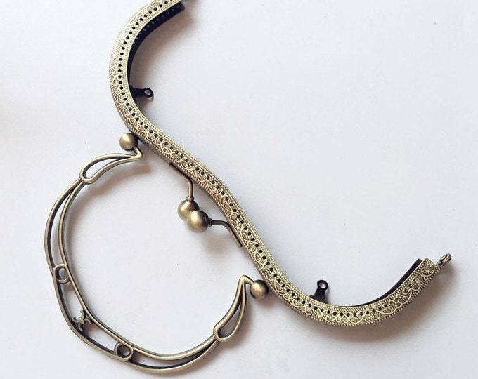 A Pair Metal Purse Frame Doctor Bag Purse Frame With 6 Brass - Etsy