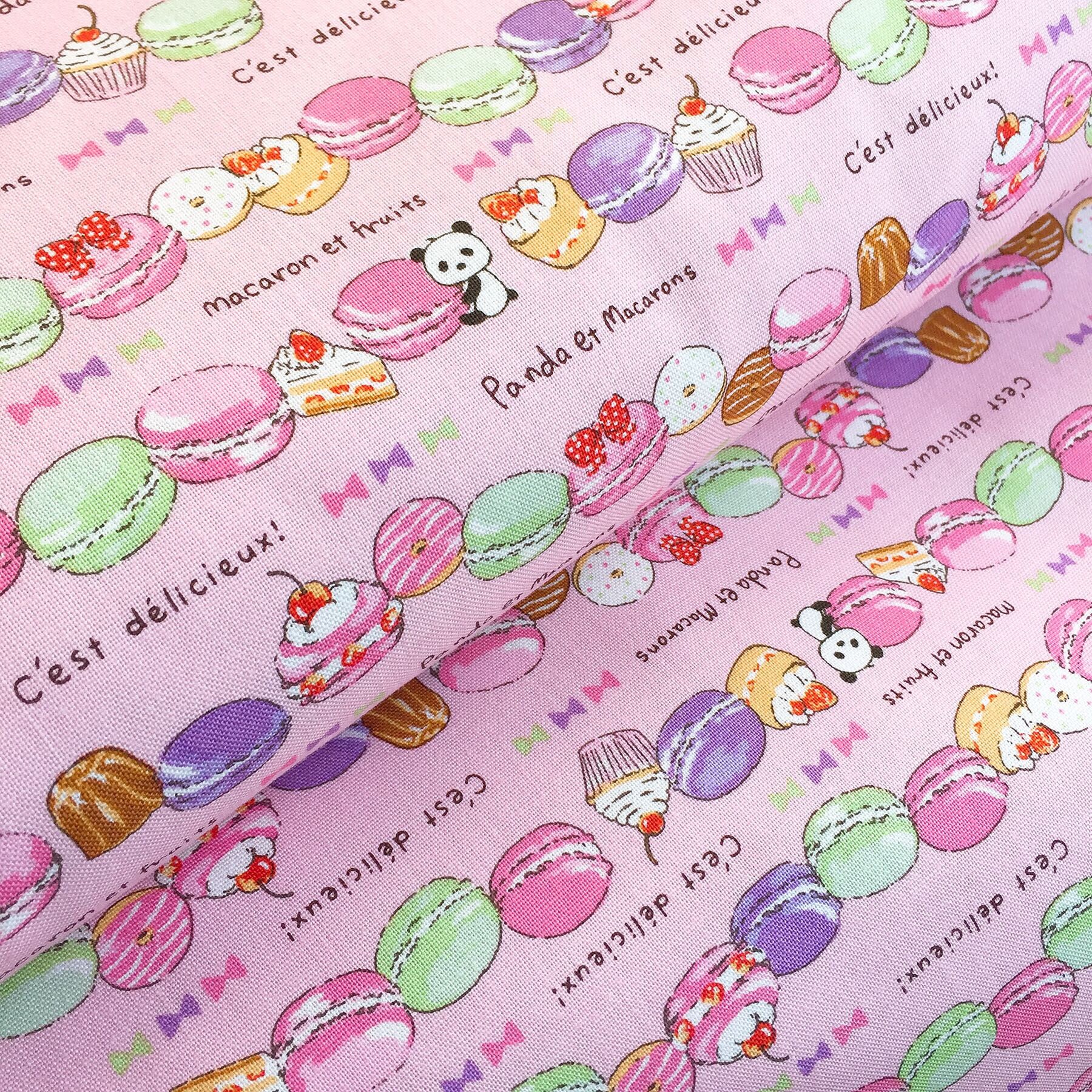 Dolls & Dollhouses Paper, Party & Kids Pure Cotton Fabric Cute Panda ...