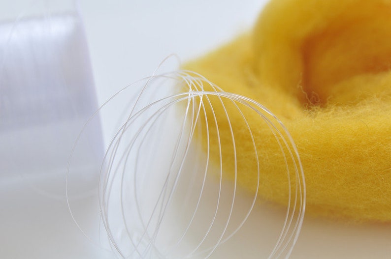 Non Elastic Cyrstal Clear Fishing Line Cord Beading Thread - Etsy