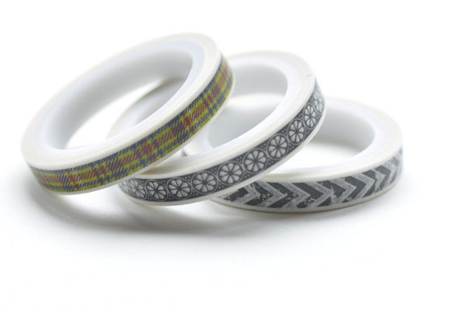 Cute Tape Set / 3 Rolls A Set/ 7mm Wide X 5M Long No.12326 | Etsy