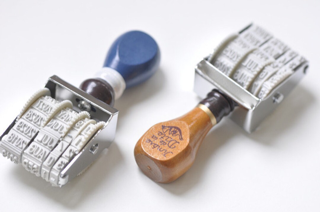 Date Stamp DIY Wheel Stamps Diary Album Scrapbooking Stationery From ...