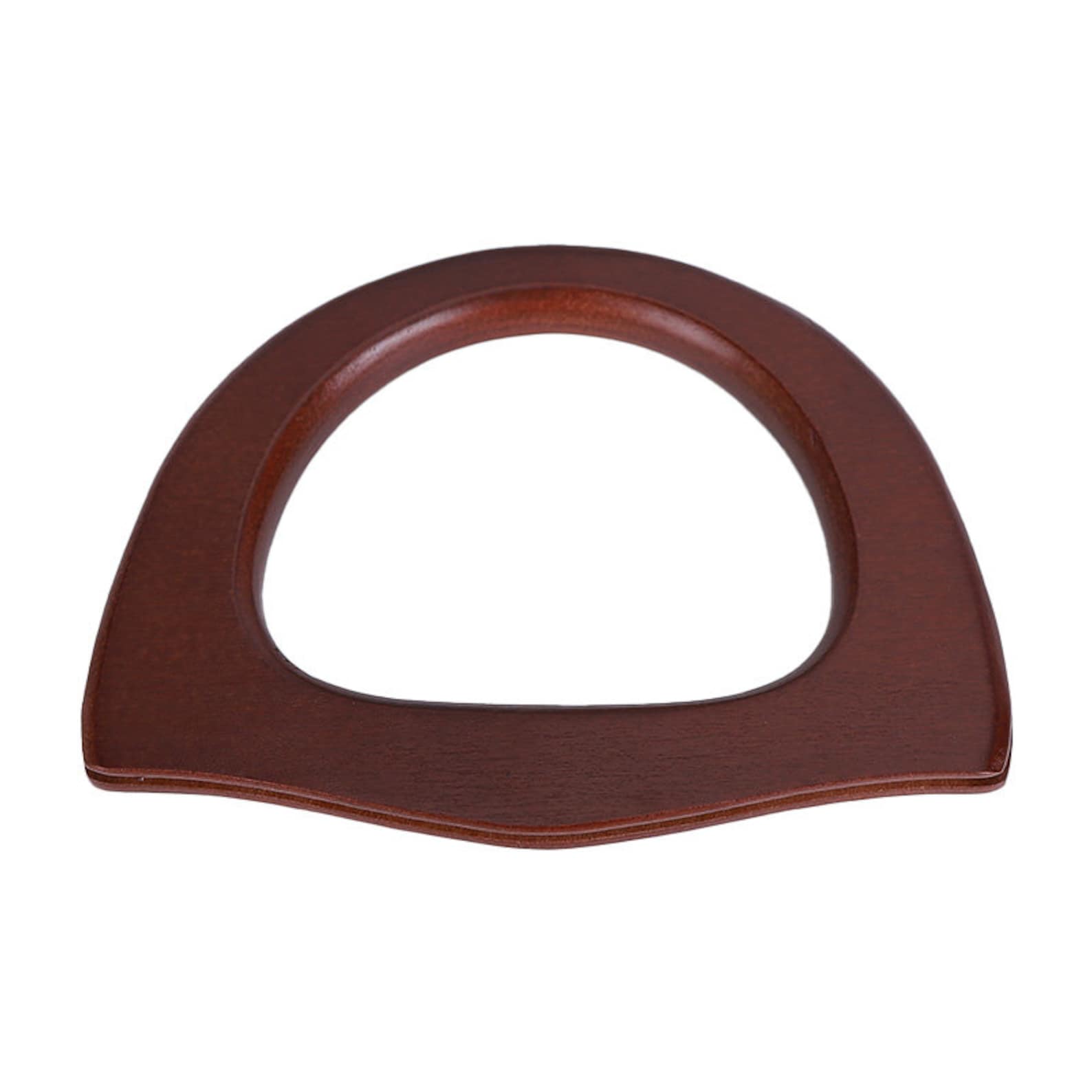 A Pair of Wood Handle Come With Screws Handcraft Material for Handbag ...