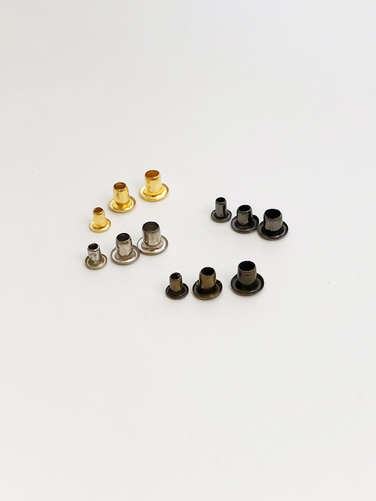 Small Size Eyelet Come With Tool Leather Craft Repair Grommet 1.5mm/2mm ...
