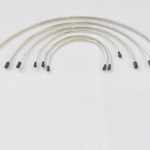 One Pair Internal Purse Frame Half-round Internal Wire Frames Width ...
