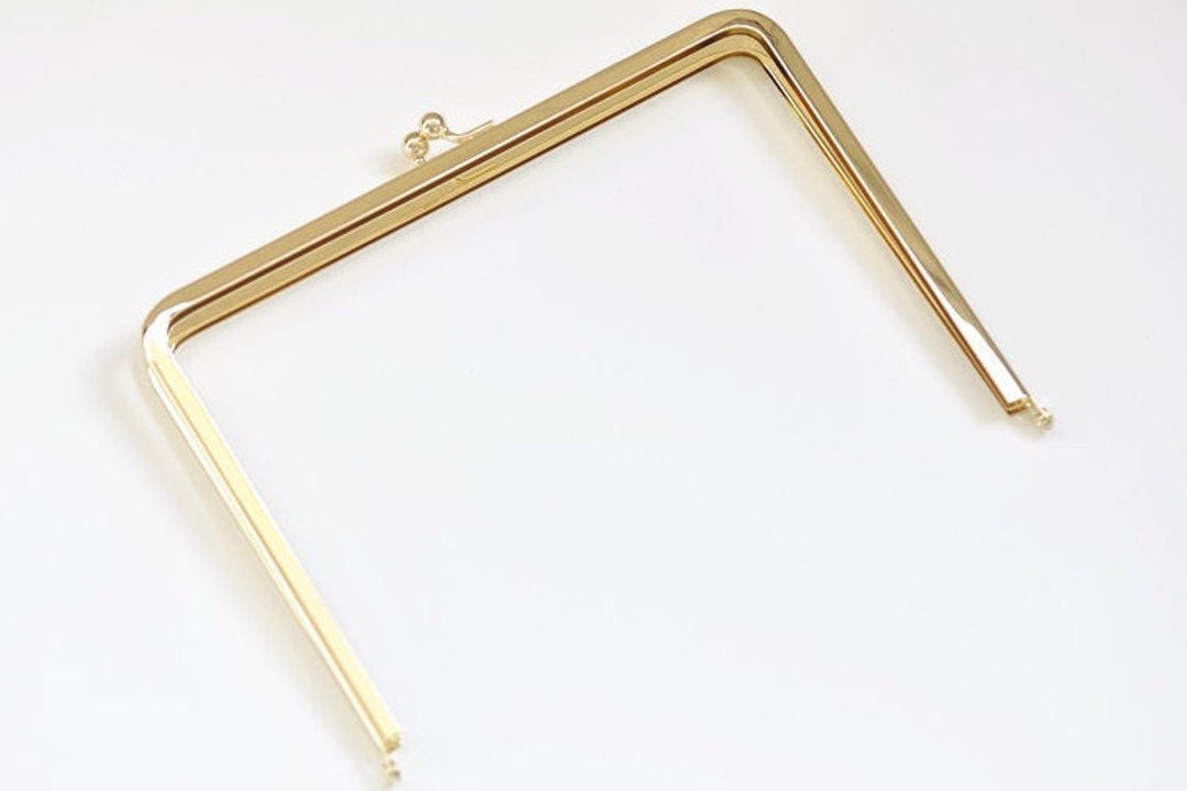 7" Gold Purse Frame Glue-in Purse Frame 18.5cm X 13.5cm - Etsy