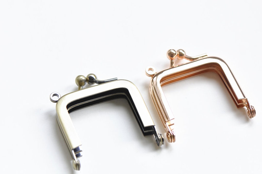 4cm (1 1/2") Mini Purse Frame Glue-in Style Bronze/silver/matte Gold ...