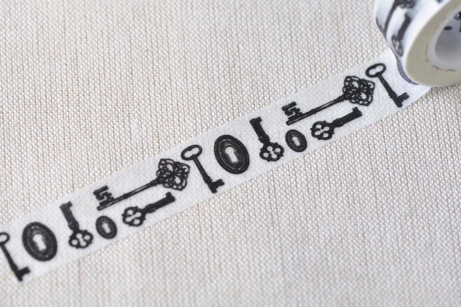 Skeleton Key Adhesive Washi Tape 15mm X 10M No.12419 - Etsy