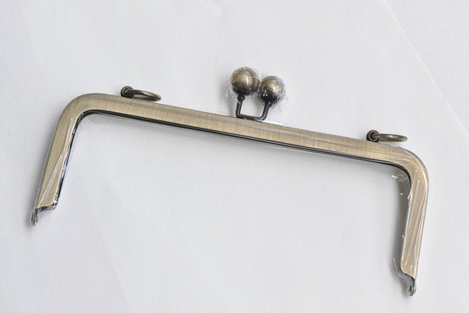 Metal Purse Frame Clutch Bag Purse Frame With Screws Gunmetal/ | Etsy