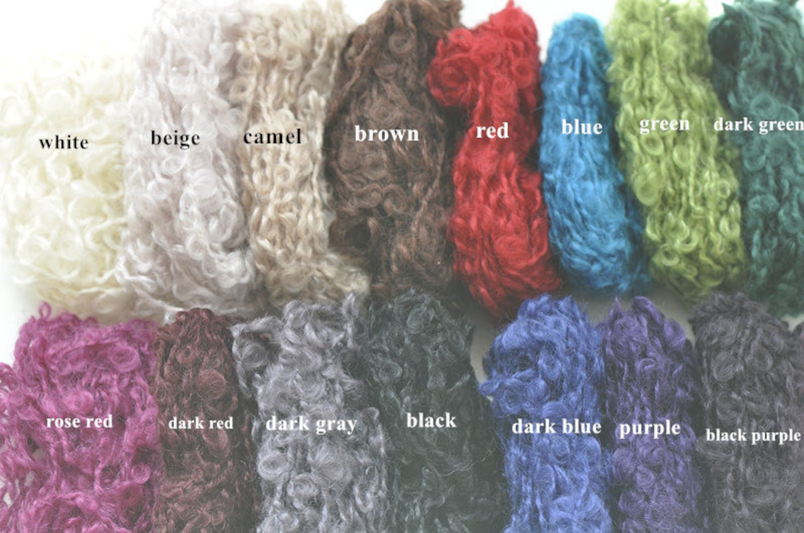 Angora Goat Mohair Curls Needle Felting Wool Doll Hair | Etsy