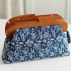 25cm 10 Retro Purse Frame / Large Wood Handle Purse - Etsy